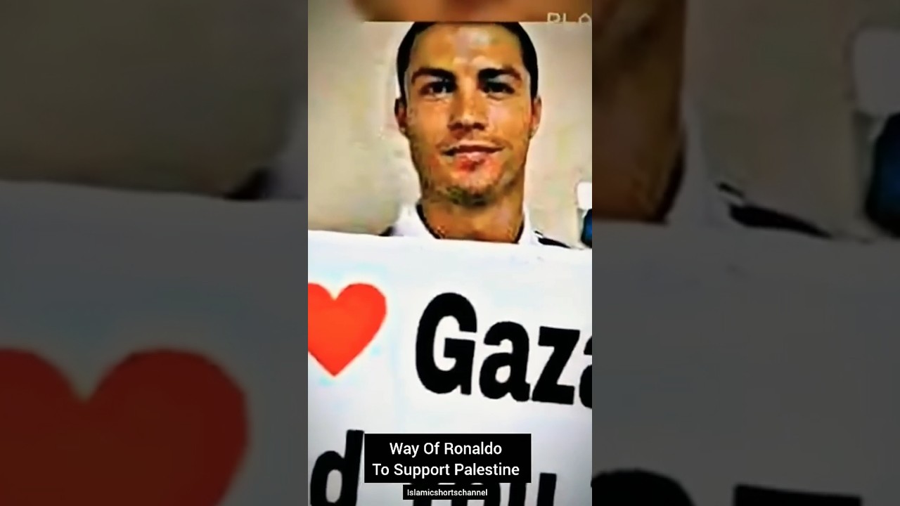 CR7 #cr7 #ronaldo #palestine #shortsvideo #motivation #ytshorts #art # ...