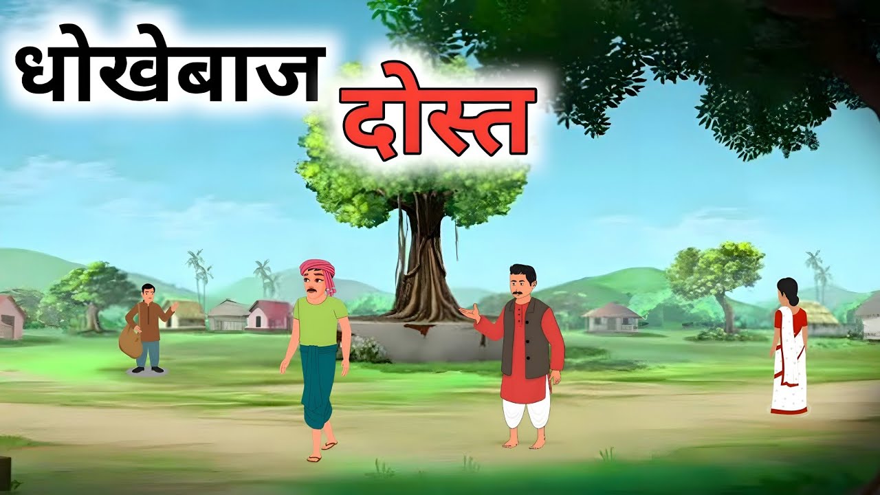 धोखेबाज दोस्त | Dhokhebaj dost | Cartoon। Hindi kahani | Bedtime ...