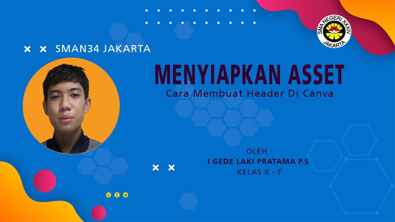 Cara Membuat Header Di Canva - YouTube