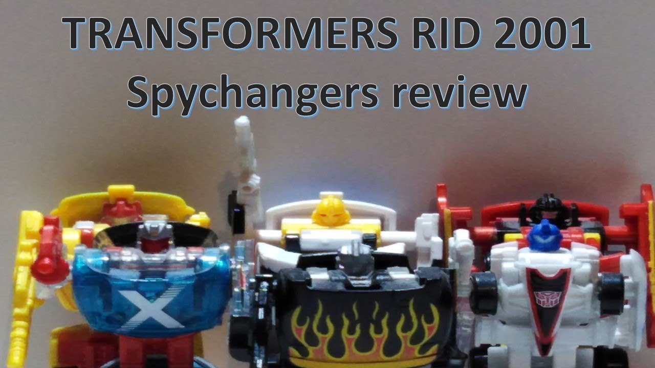 Transformers Robots In Disguise 2001 All Spychangers - Silver's Toy ...