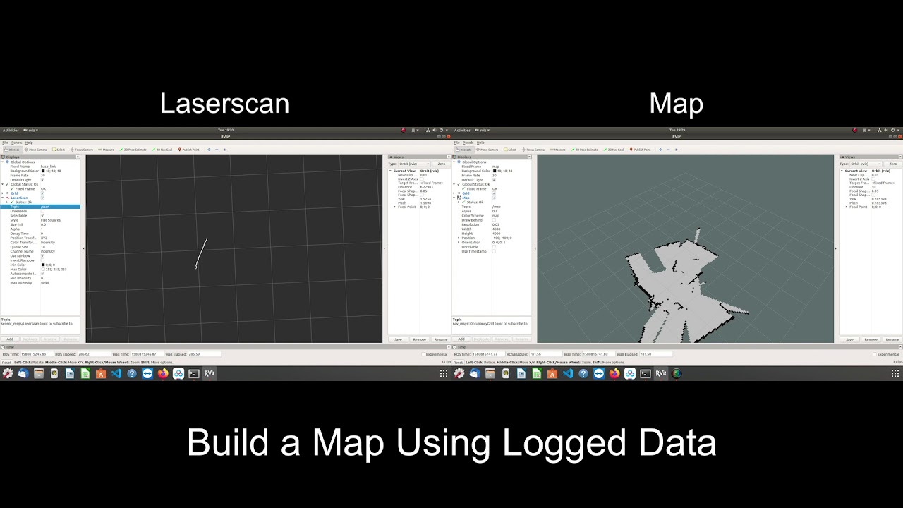 Build a map using logged data - YouTube