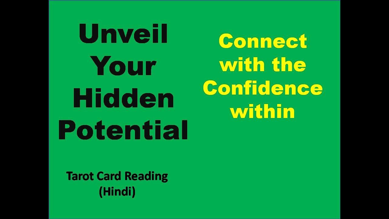 Hidden Potential in You || Tarot Card Reading || Hindi - YouTube
