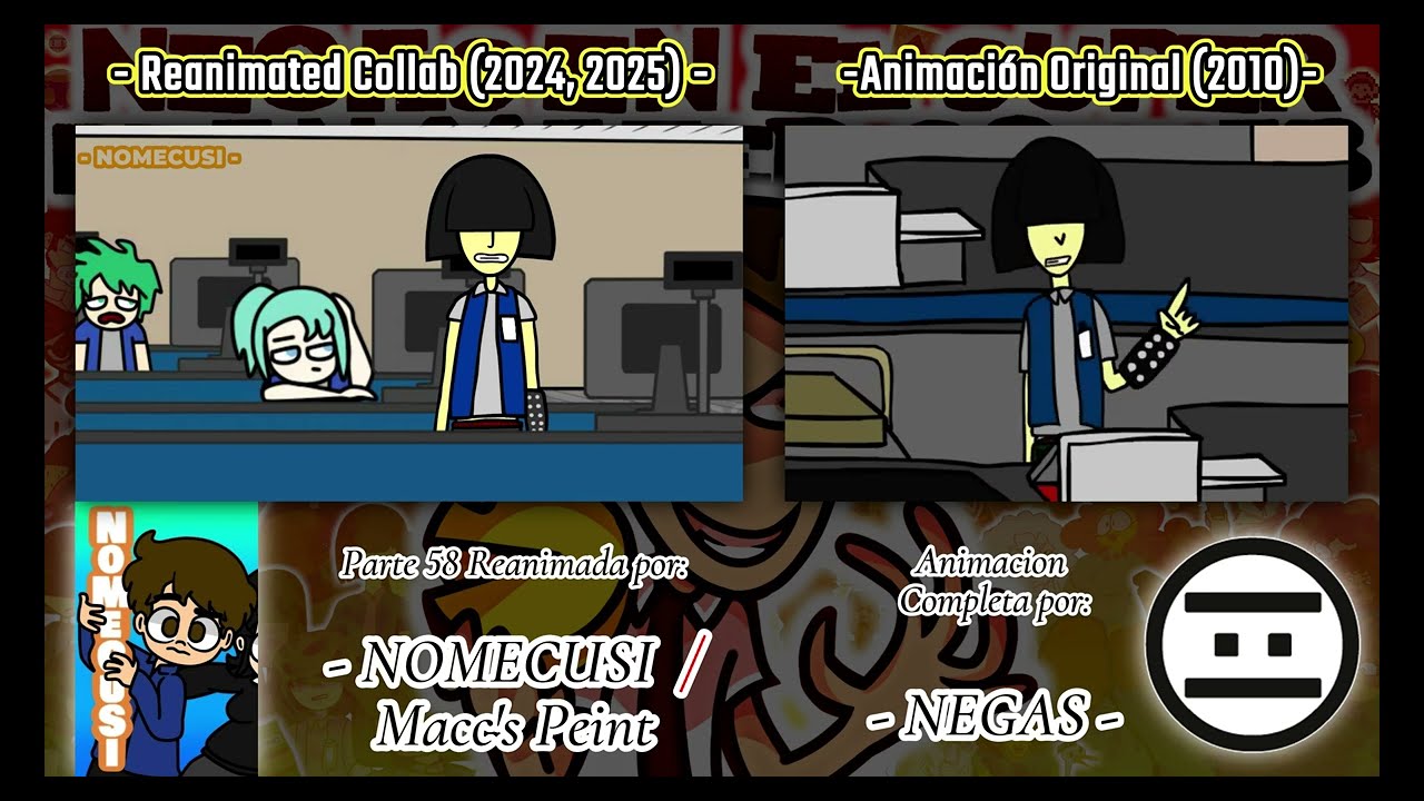 Negas en el SUPER — Reanimated Collab Vs Original (Comparación) - YouTube