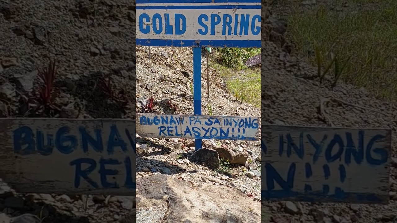 Lusong Cold Spring _ way much colder than your relationship #coldspring ...