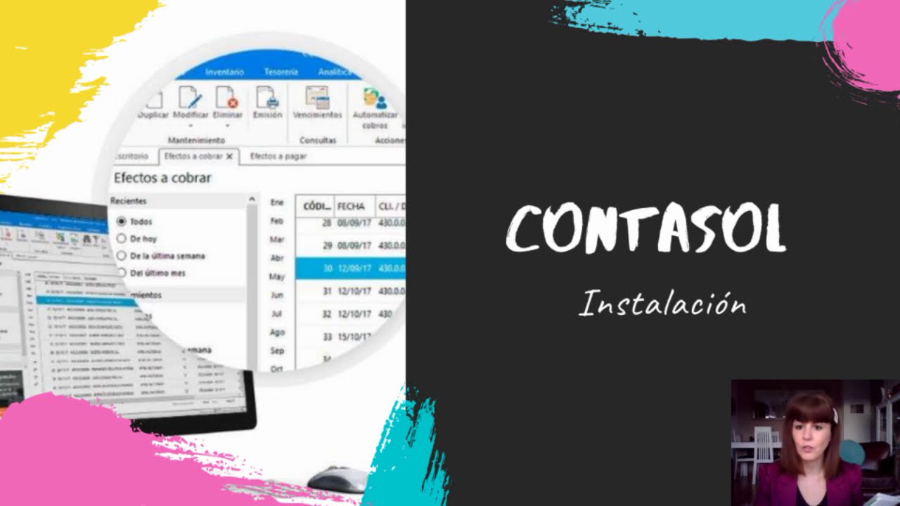 Instalación y actualización de Contasol 2021 - YouTube
