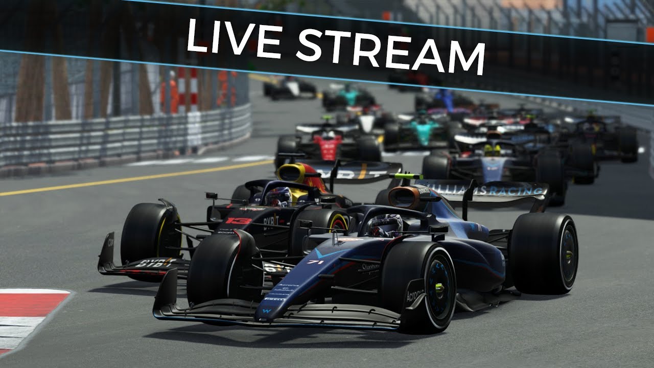 F1 2023 - Monaco Grand Prix Live Stream | rFactor 2 - YouTube