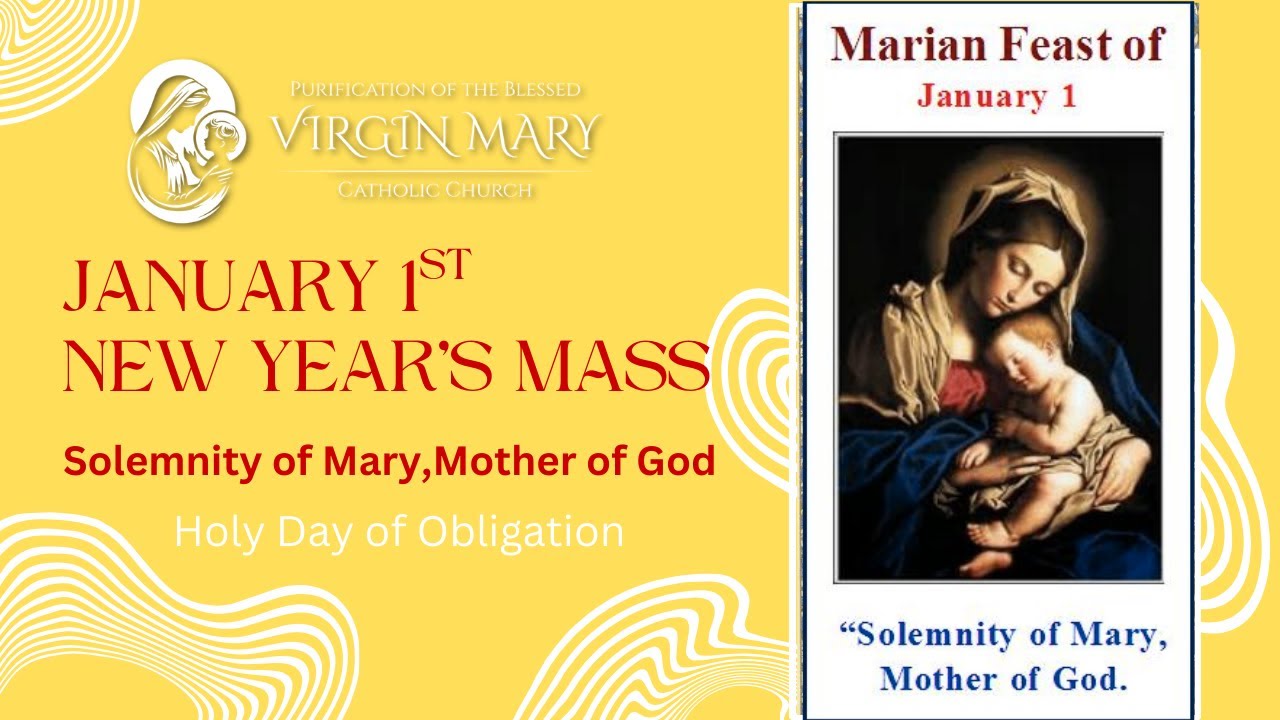 January 1st 2026 Sunday Mass - St Mary's Lindsay - YouTube