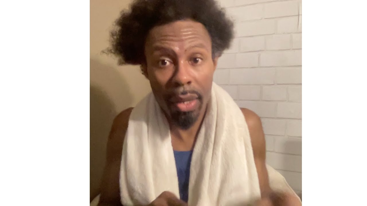 Applying Rice Water And Afro Hairstyling ASMR - YouTube