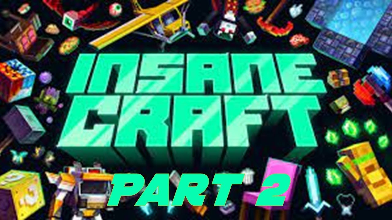 Insane Craft w TheDukeofCraft - Part 2 - Dragons and Deaths - YouTube