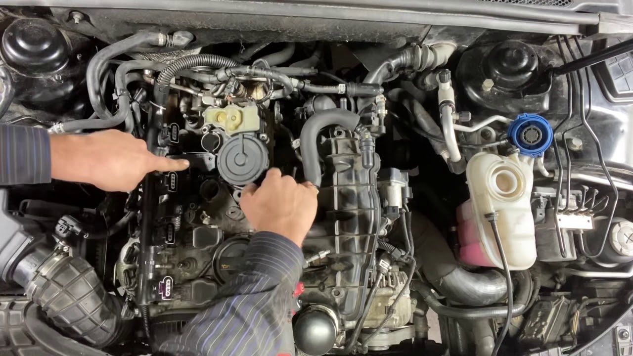 Audi Lean 2.0t tfsi breather oil separator pcv crankcase pressure ...