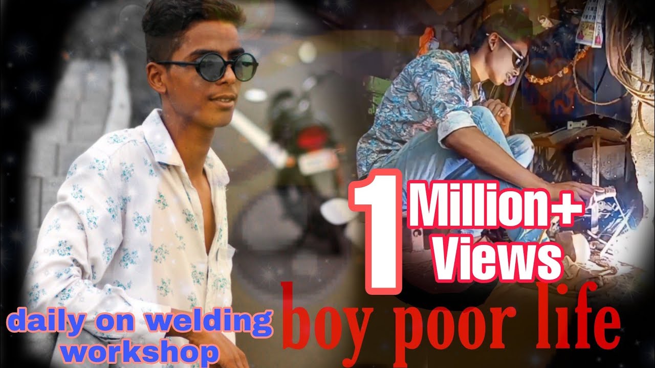 Boy Poor Life Story 😔😔 Welding Workshop - YouTube