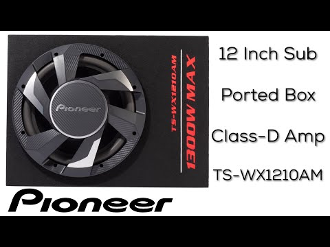 Pioneer TS WX1210AM - What's in the Box?