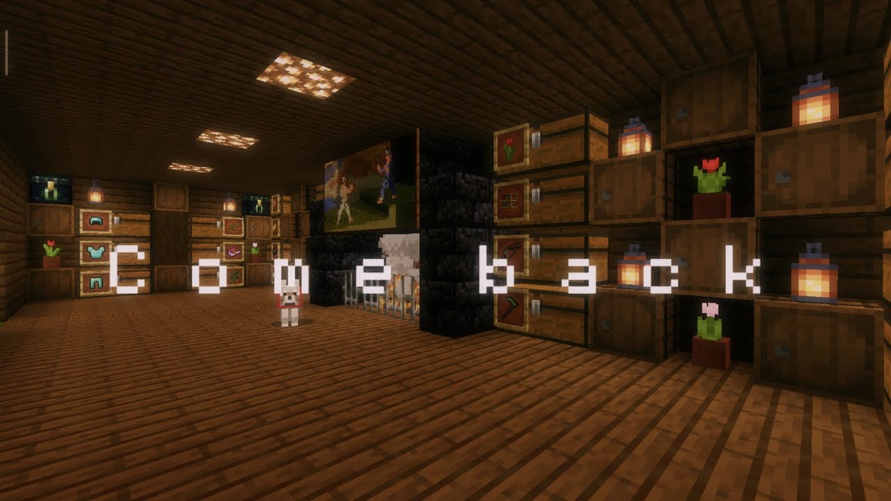 come back to relax.... || Relaxing Minecraft Ambience 😪 || Minecraft ...