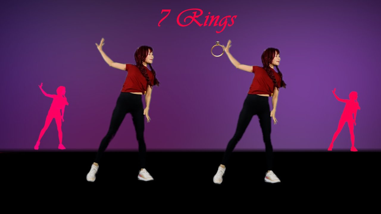 7 rings zumba dance workout cardio dance fitness - YouTube