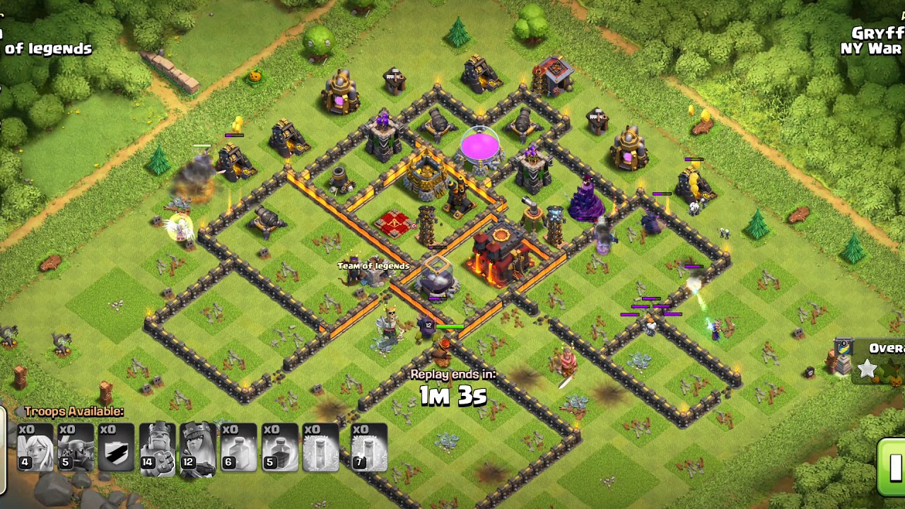 COC lvl 5 P.E.K.K.A - YouTube