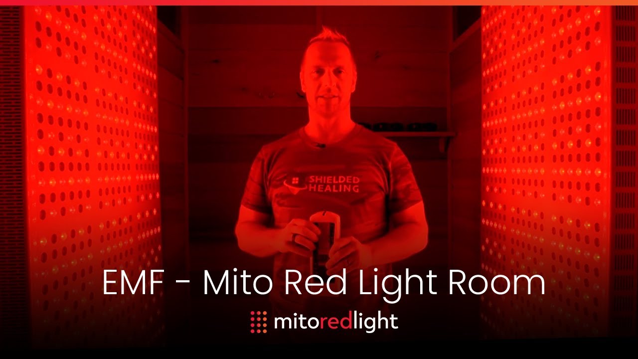 EMF Expert Brian Hoyer Tests the Mito Red Light Cabin - YouTube