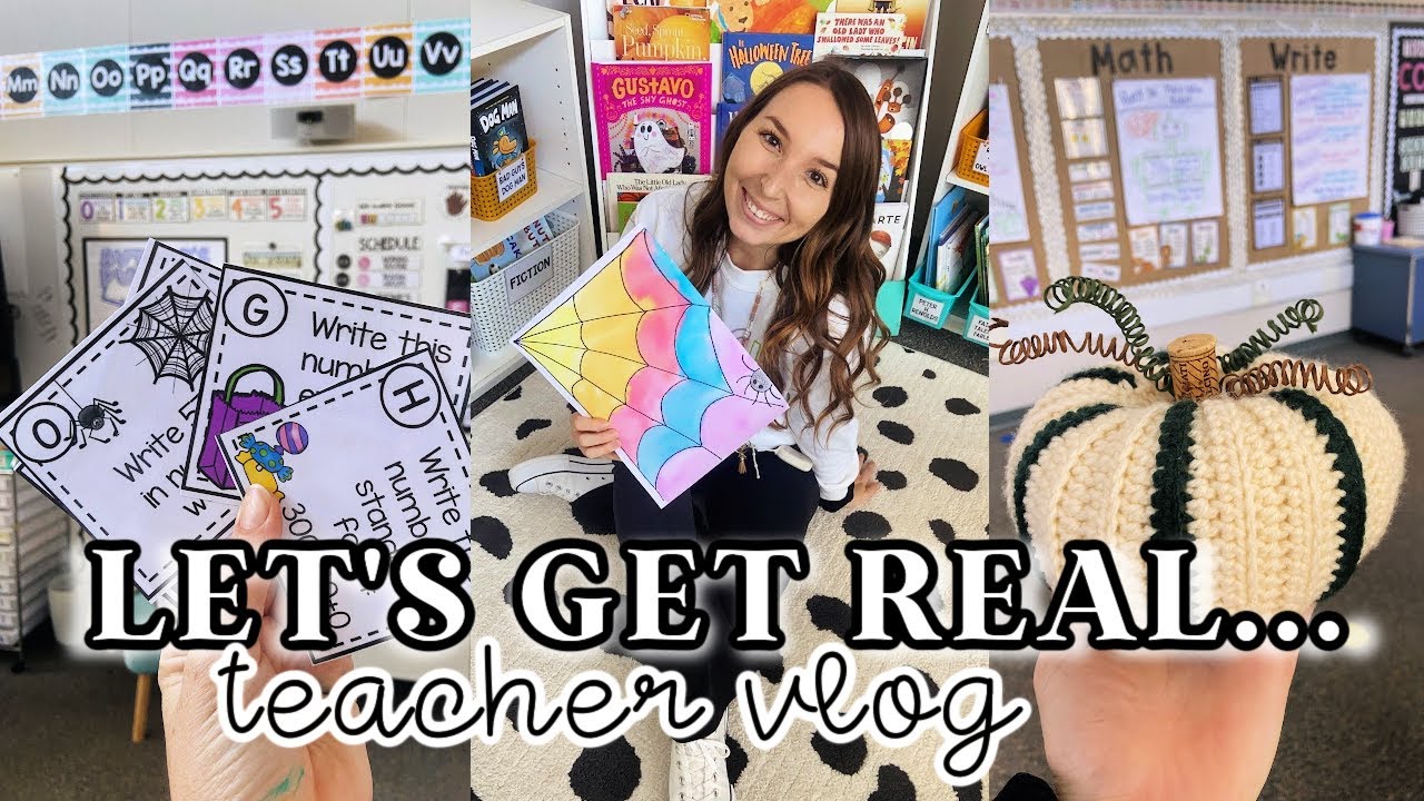 Vlog #5 || TEACHER LIFE VLOG || October activities, honest chats & much ...
