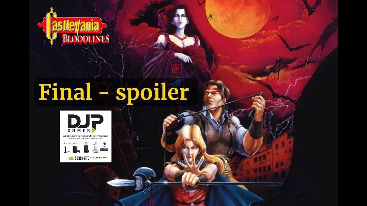 Castlevania Bloodlines - Final - Mega drive - Spoiler - YouTube