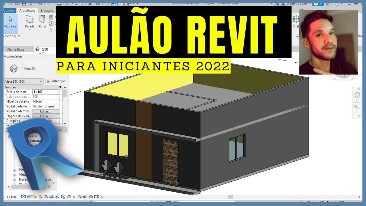 aula completa de REVIT para iniciantes (ATUALIZADO 2022) - YouTube