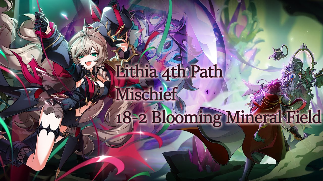 [엘소드/ElswordINT] Lithia 4th Path Mischief Abyss 18-2(Blooming Mineral ...