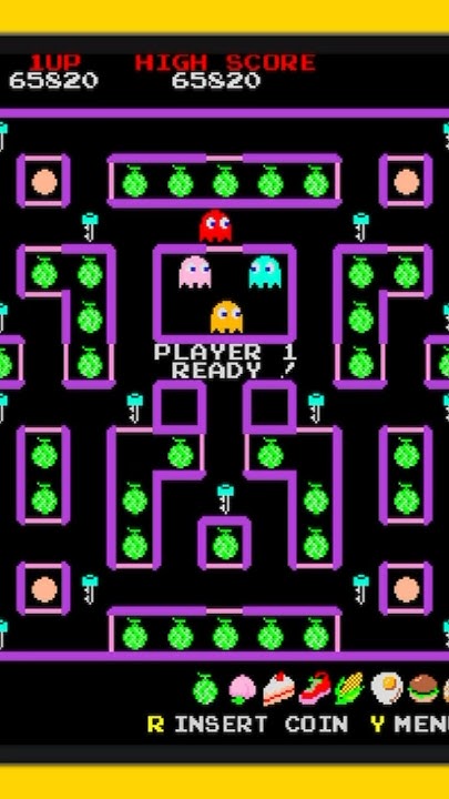 #pacman basically pac man with a run button - YouTube