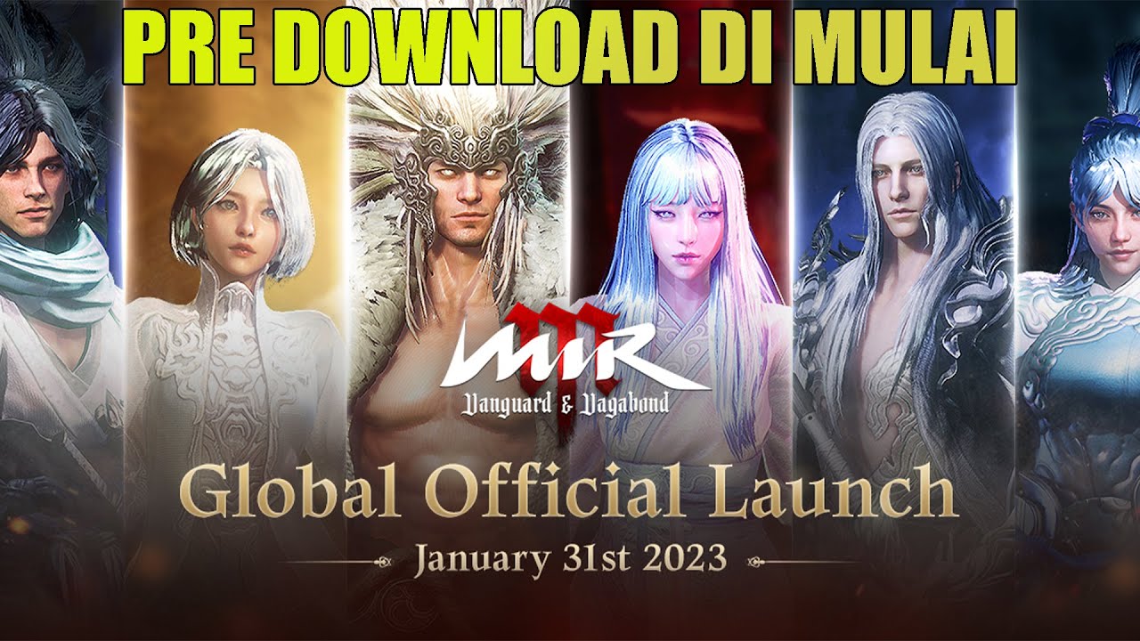 Pre-Download Mir M: Vanguard & Vagabond Game MMORPG NFT&P2E di Mulai ...