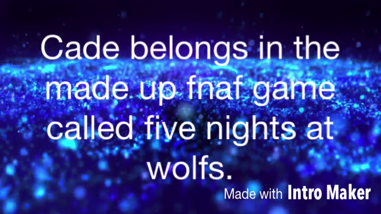 Cade the Cat: intro - YouTube