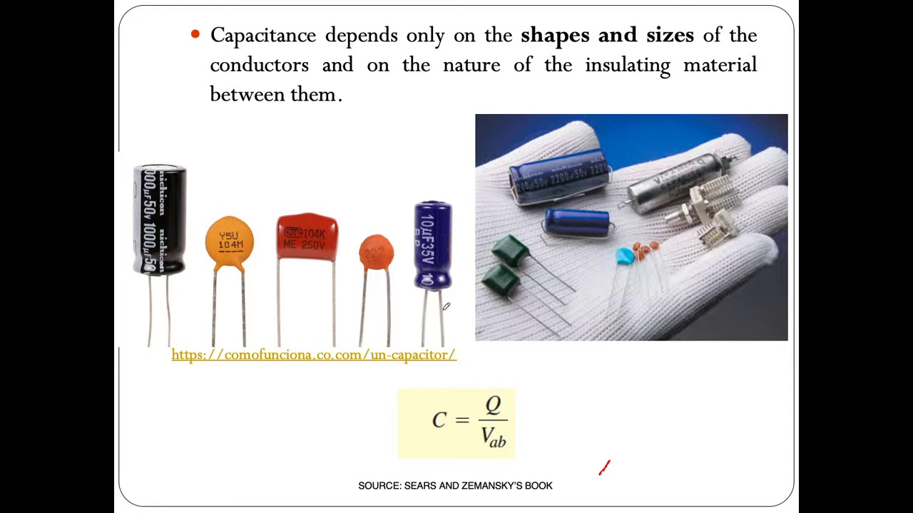 CAPACITANCIA + EJEMPLO RESUELTO *** CAPACITANCE + SOLVED EXAMPLE - YouTube