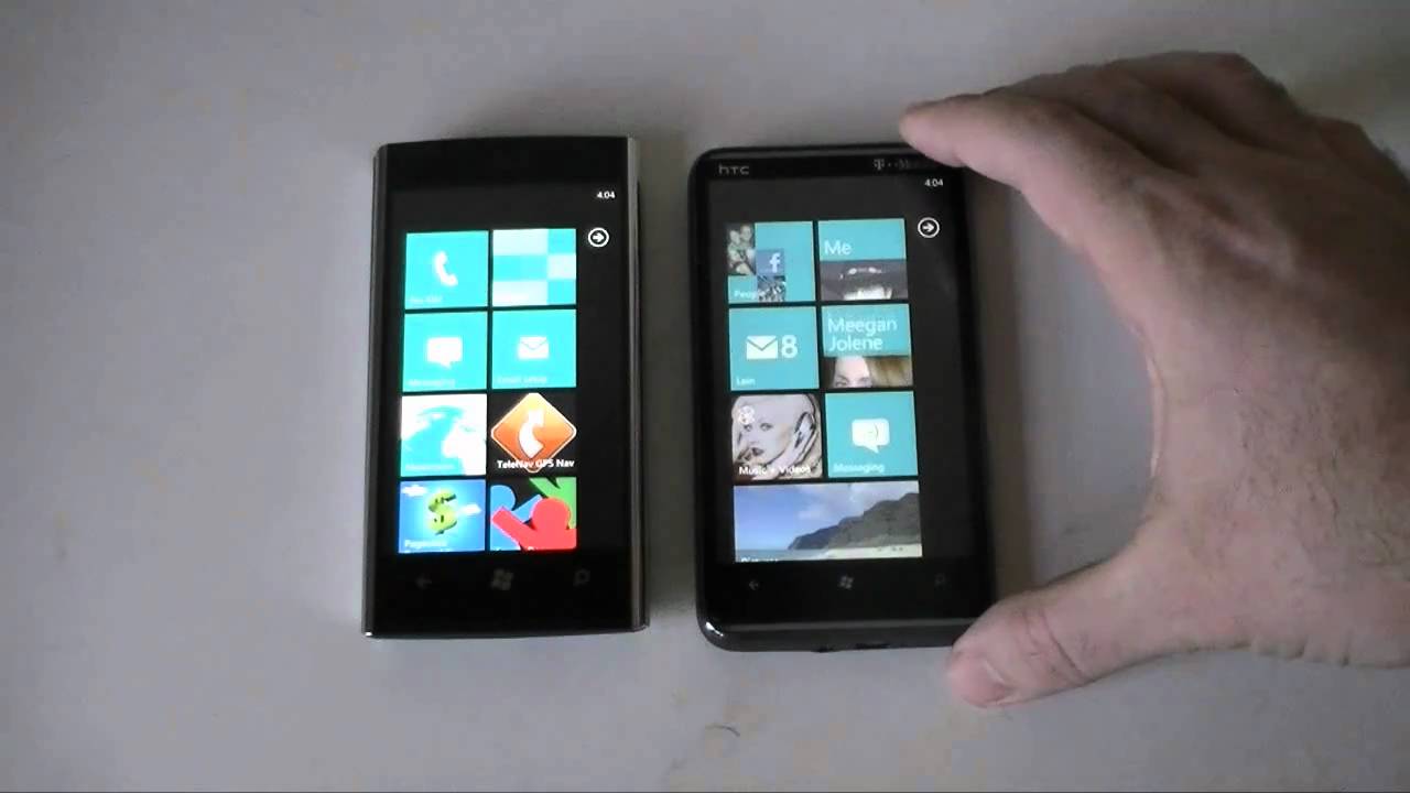 HTC HD7 vs. Dell Venue Pro | Pocketnow - YouTube