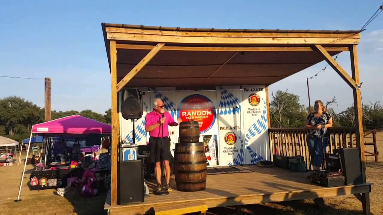 Oktoberfest at Random Beer Garden (9-26-15) - YouTube