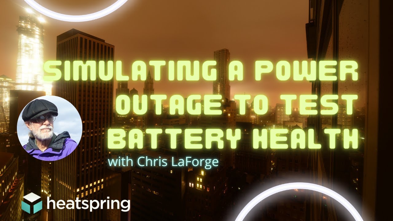 Simulating a Power Outage to Test Battery Health - YouTube