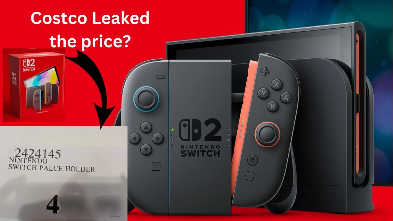 Nintendo Switch 2 Price LEAKED at Costco! - YouTube