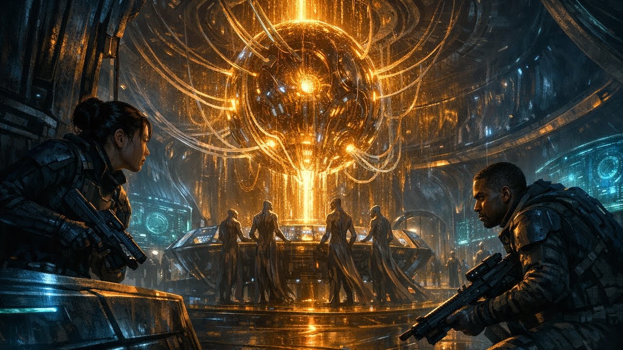 Eles comemoraram muito cedo um SOS desencadeou a frota da humanidade ...