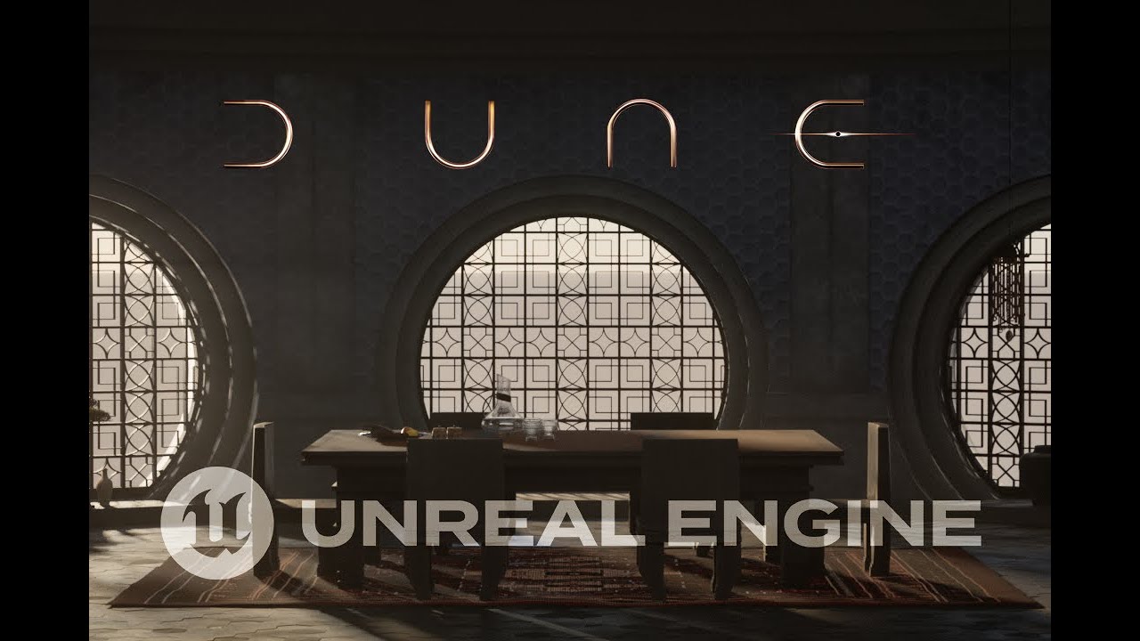 DUNE Environment Design in Unreal Engine언리얼 엔진으로 DUNE (2021)의 배경을 만들어 ...
