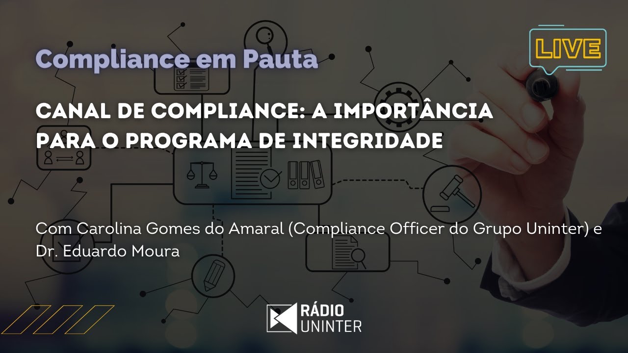 Compliance em Pauta | Canal de compliance: a importância para o programa de integridade - YouTube
