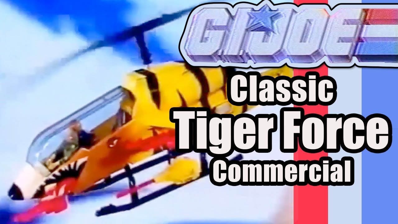 GI Joe Commercial | 1988 TIGER FORCE | Retro Toy Commercials # ...