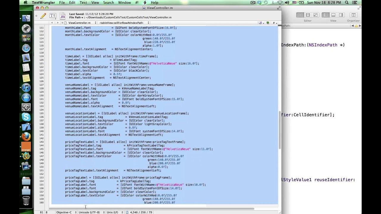 How to create a custom cell programmatically in iOS - YouTube