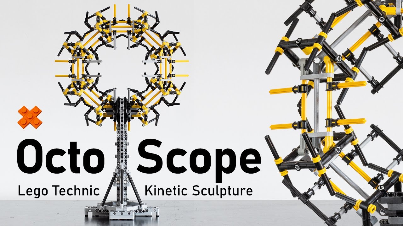 Octo Scope | Lego Technic Kinetic Sculpture - YouTube