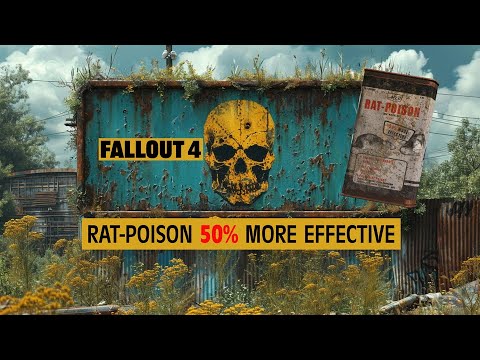 Fallout 4 in 2024 / How to find Rat Poison Near Vault 111! / Part 1 / # ...