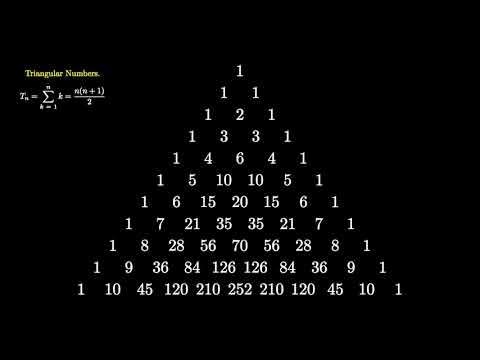 Triangular Numbers. - YouTube