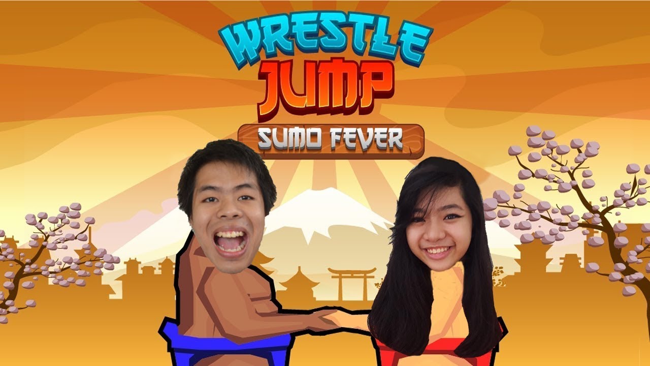 Me V.S. Niece Play Wrestle Jump Sumo Fever - YouTube