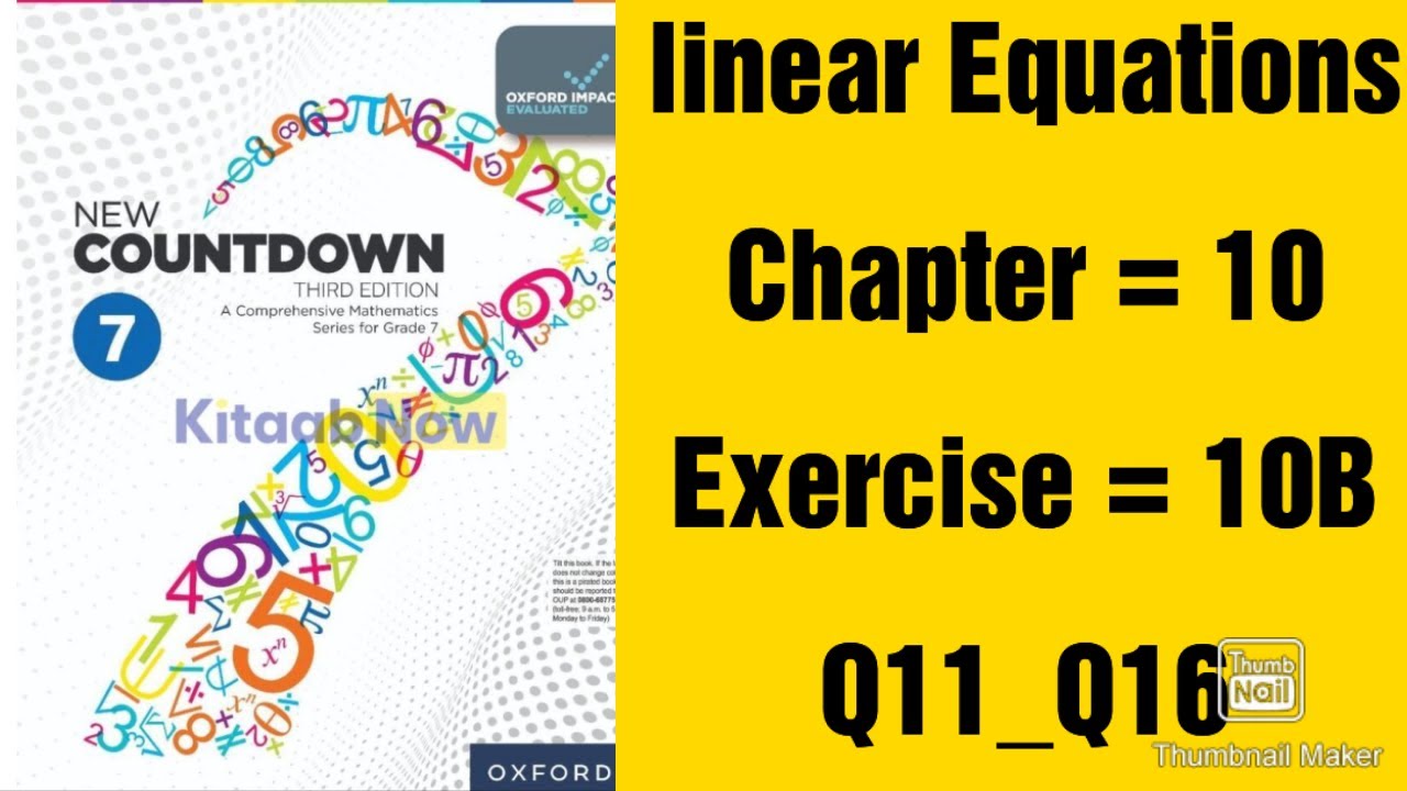 oxford new countdown book 7 third edition || chapter 10 || Exercise 10B ...