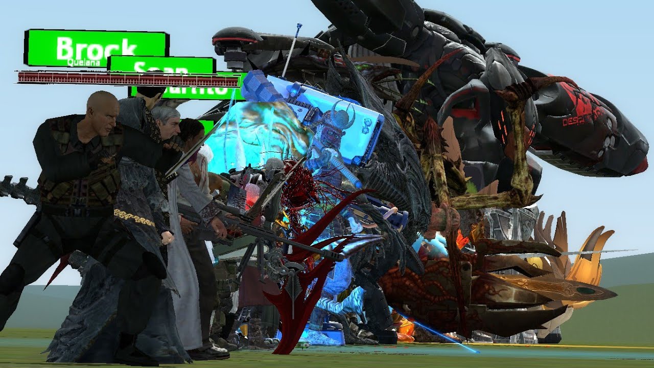 Gmod NPC: Teaser:My Lossers Tournament!!! Tyrant, Dante, Wolverine ...