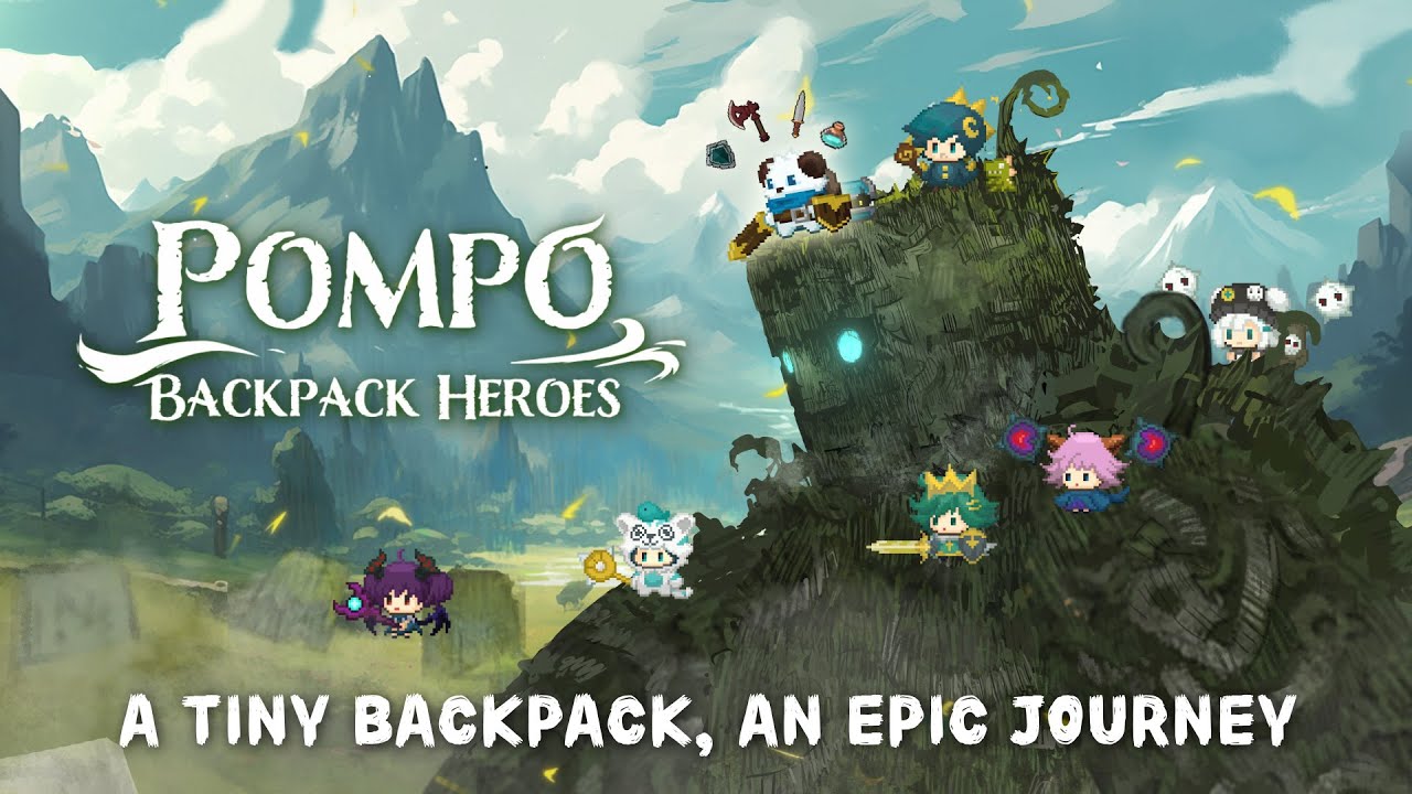 [Pompo: Backpack Heroes] Unpack your tactics - YouTube