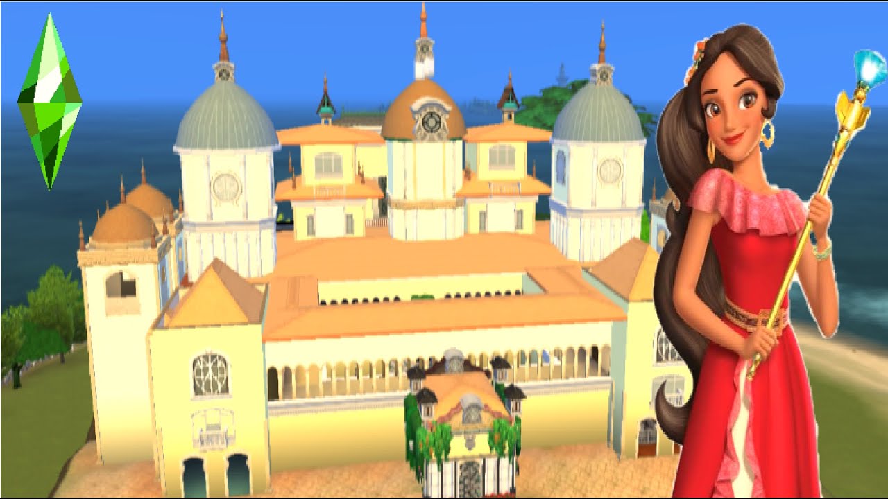 Elena Of Avalor Castle [Disney Channel] I Sims 4 Speed Build I Rebeccas ...