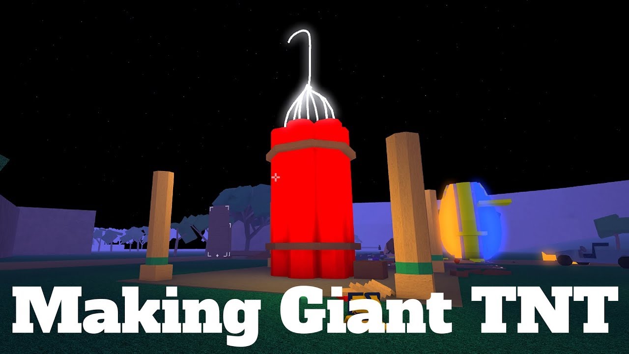 Building Giant TNT ( Lumber Tycoon 2) Roblox - YouTube