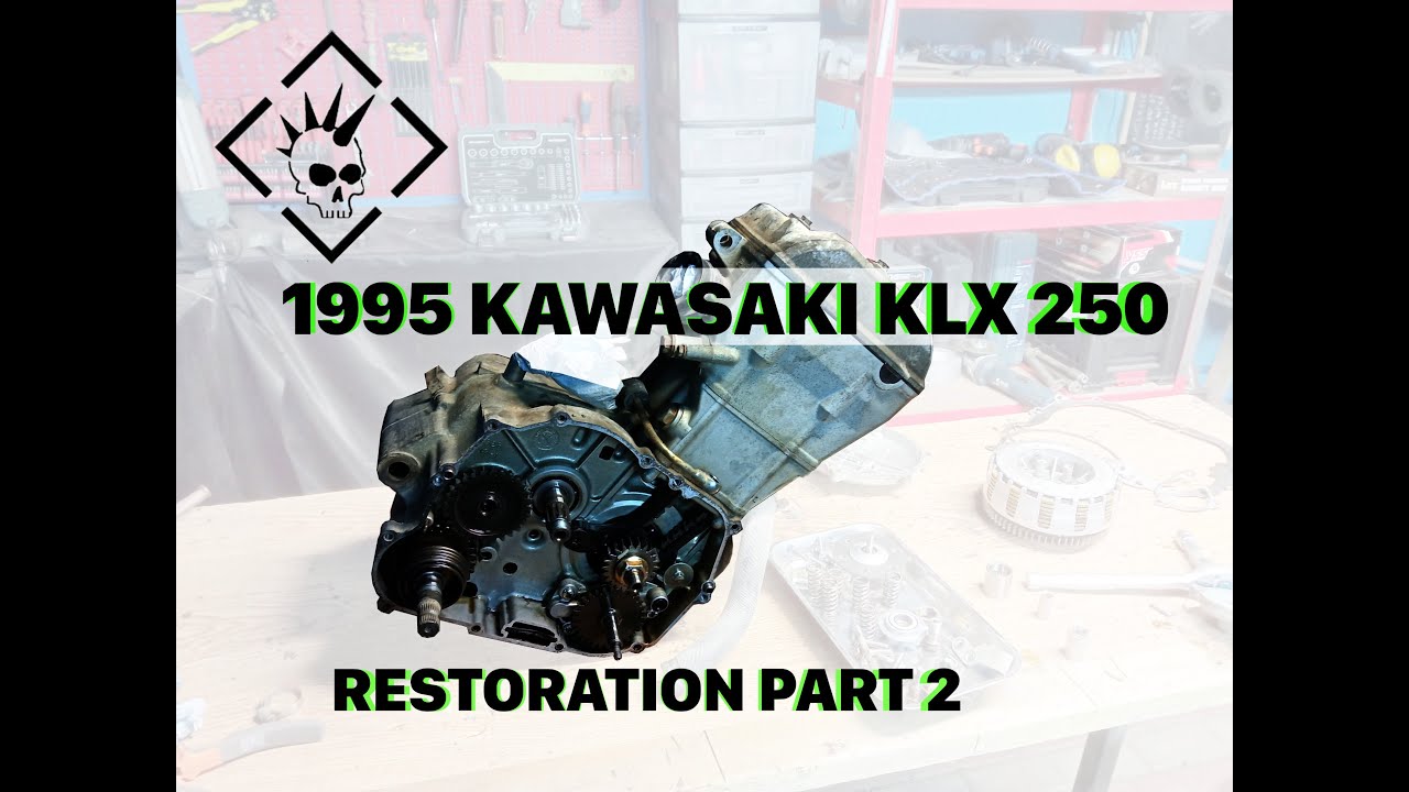 1995 KAWASAKI KLX RESTORATION part 2 - YouTube