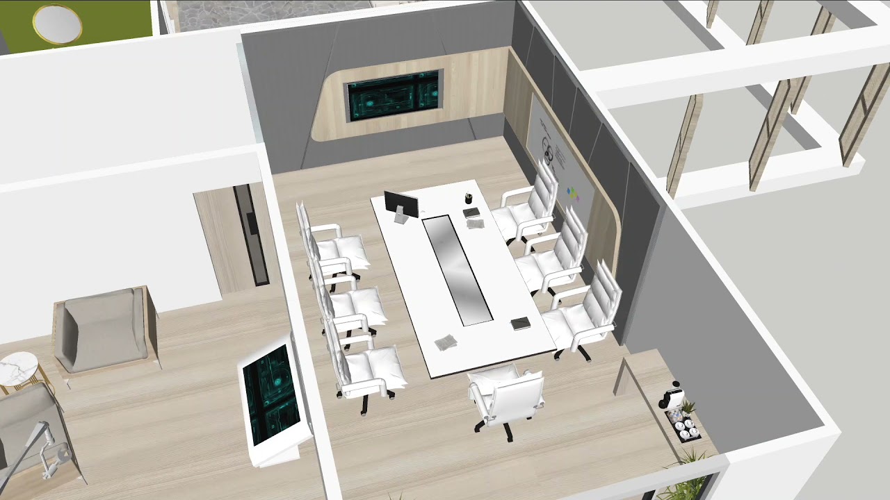 Clinic - 3D model - YouTube