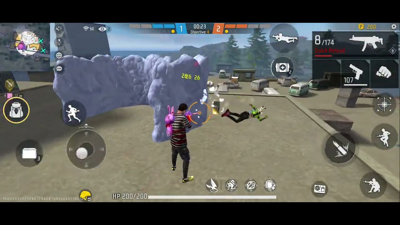 Garena Free Fire 🔥 | Solo Vs Squad Gameplay 🤑 | HH MAFIYA GAMING | HMG ...