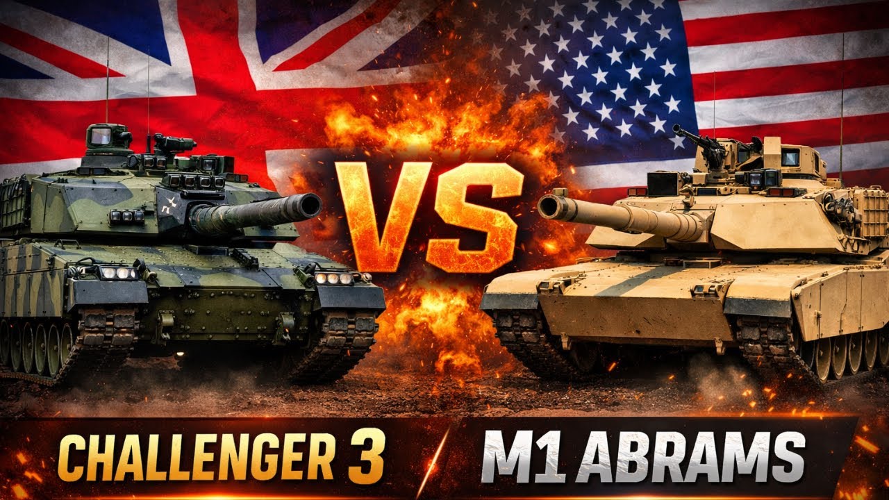 M1 Abrams vs Challenger 3 – The Most Powerful Western Tanks Compared ...